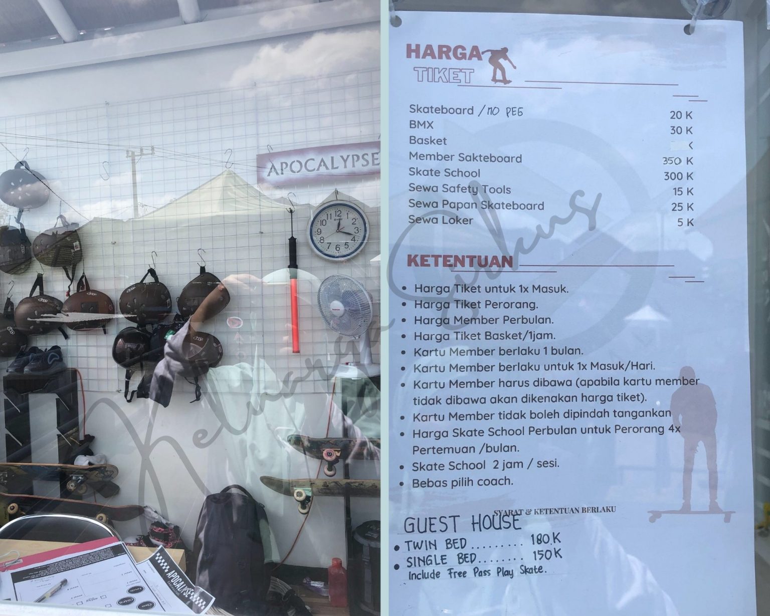 Skate Park di Malang, Apocalypse - Keluarga Sirkus